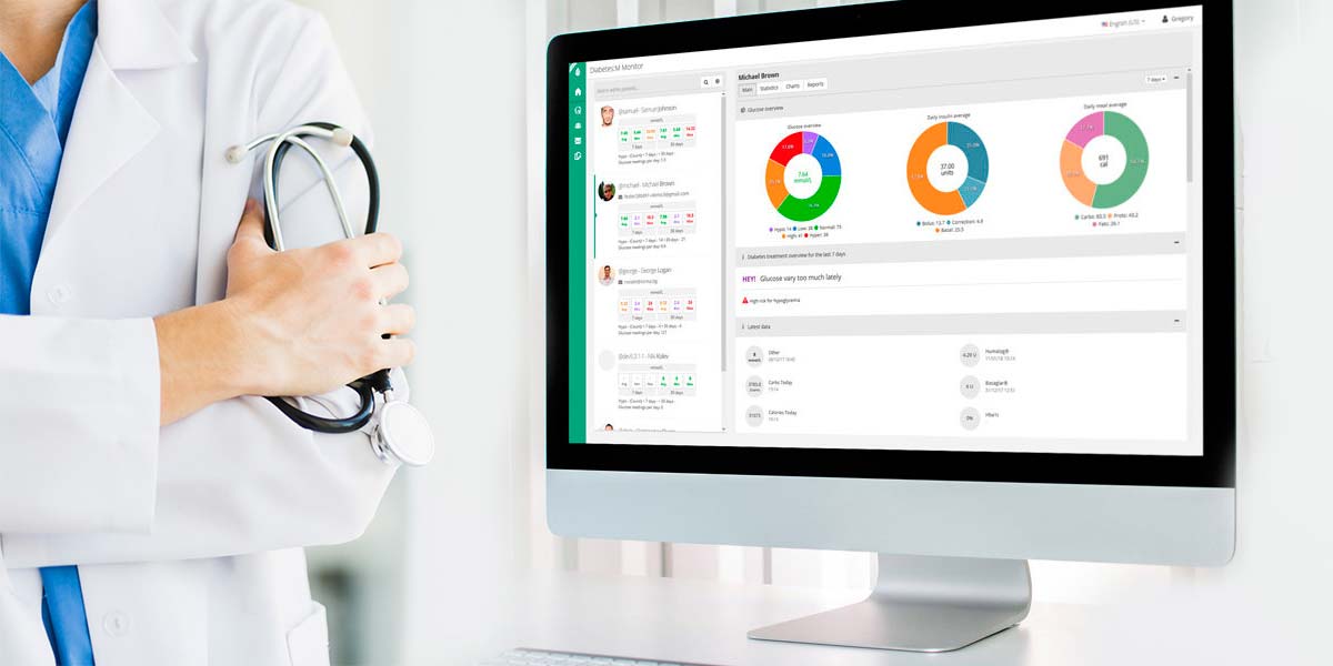 Keep Track of Your Diabetic Patients Remotely with Diabetes:M Monitor ...